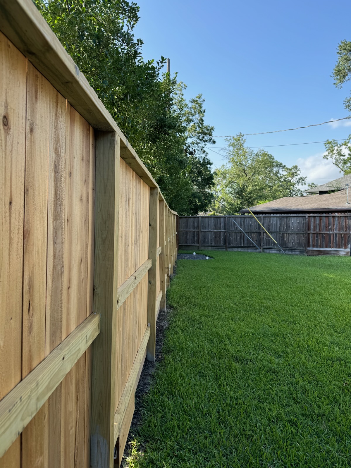 A Rewarding Wooden Fence Project in Galveston Texas- Mustang Fencing