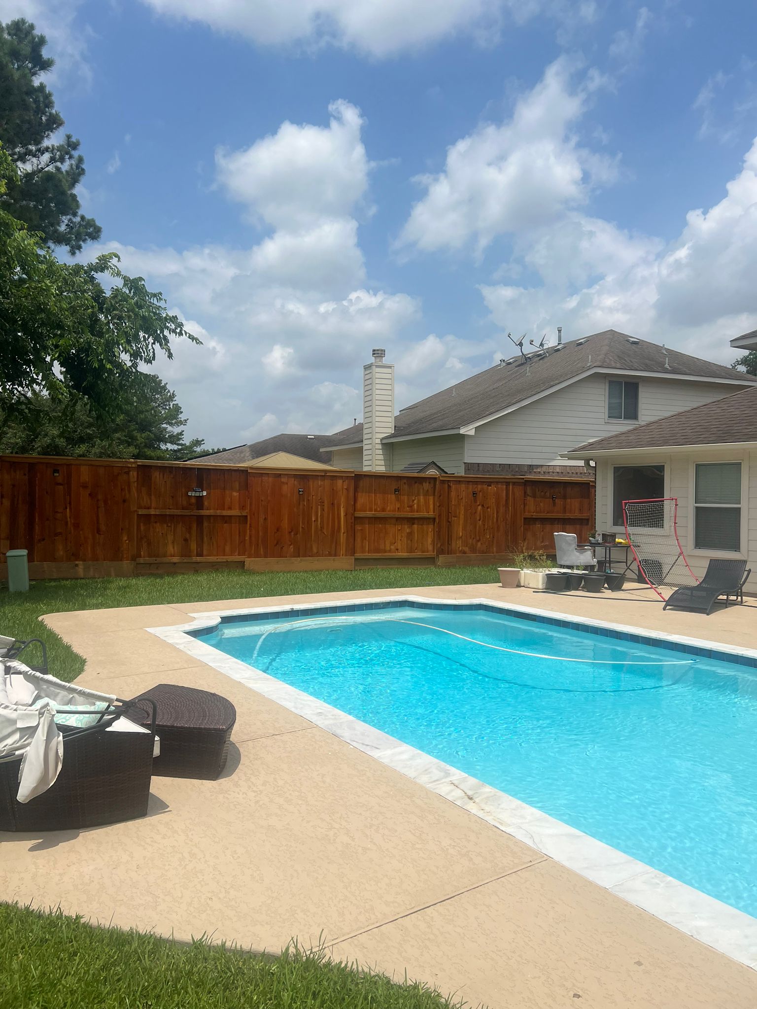 Transforming Sam Daniel’s Property with Wooden Fence - Mustang Fencing